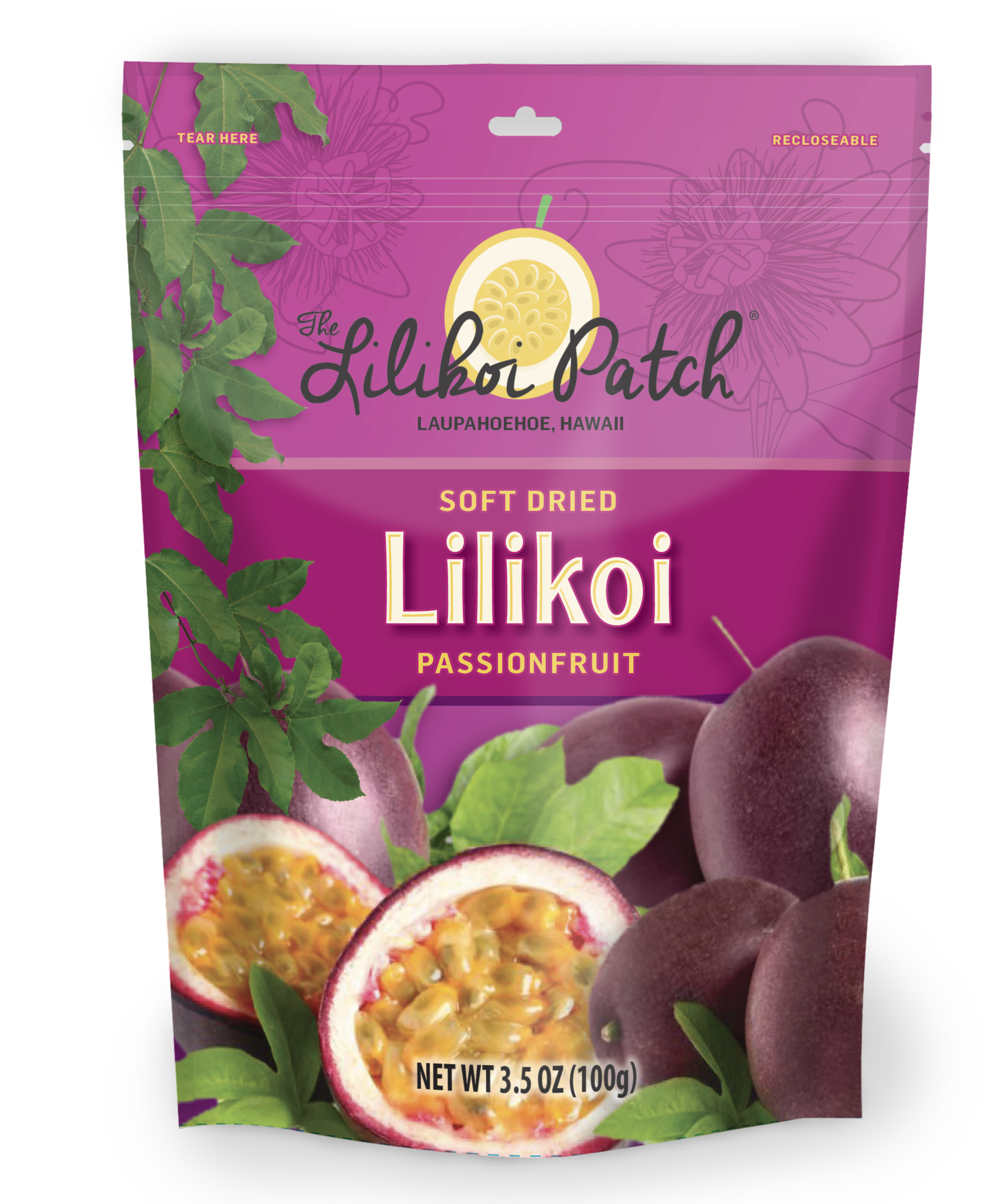 Lilikoi - Soft Dried Passion Fruit 3.5oz – Aloha Spice Company